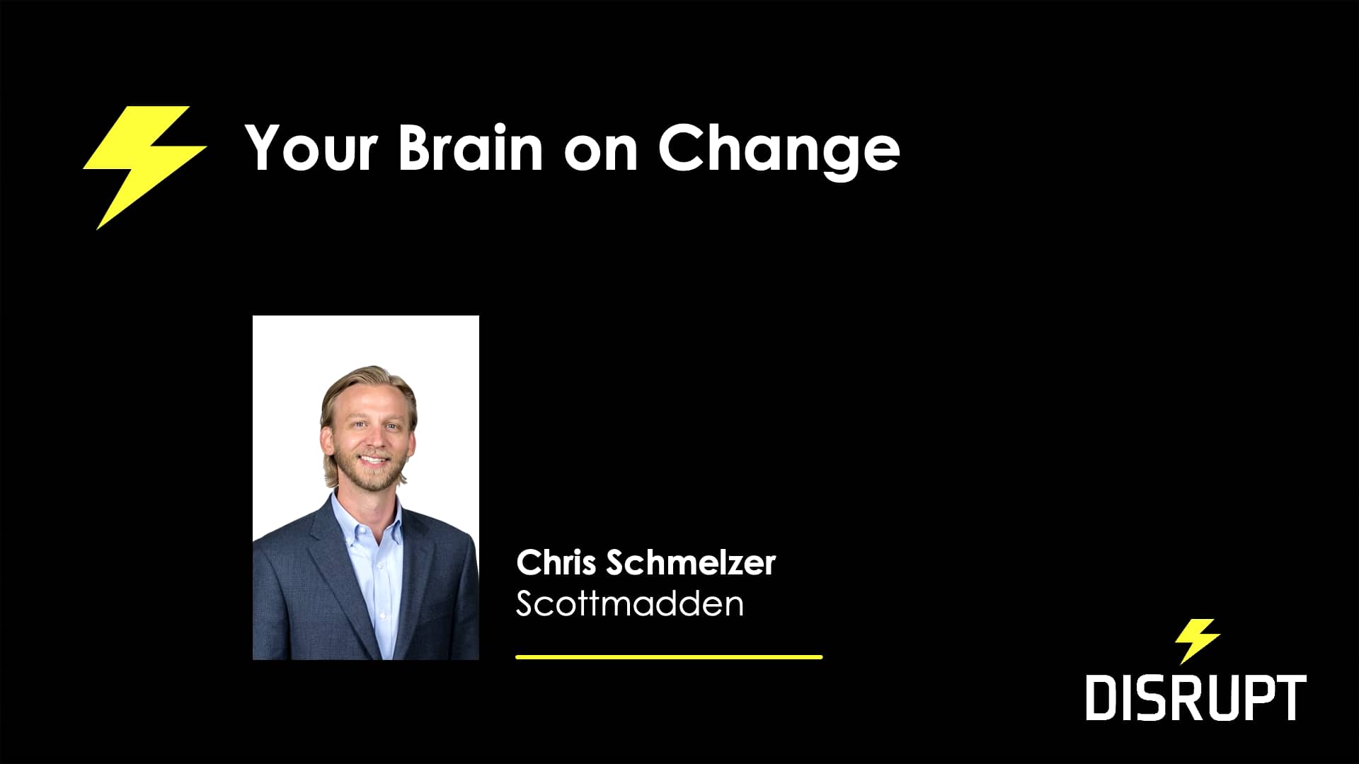 Your Brain on Change | Chris Schmelzer | DisruptHR Talks on Vimeo