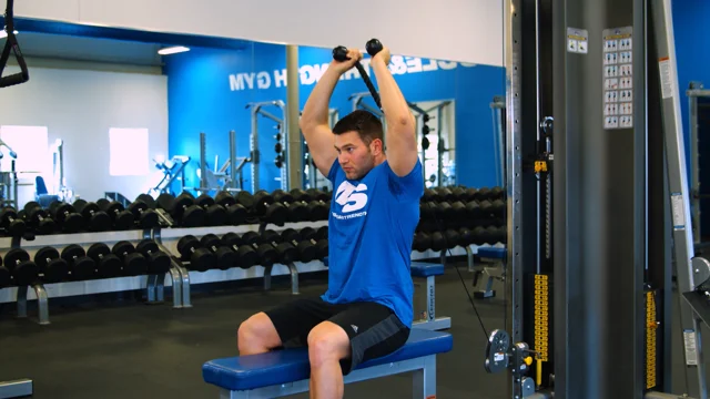 Seated Overhead Cable Extension