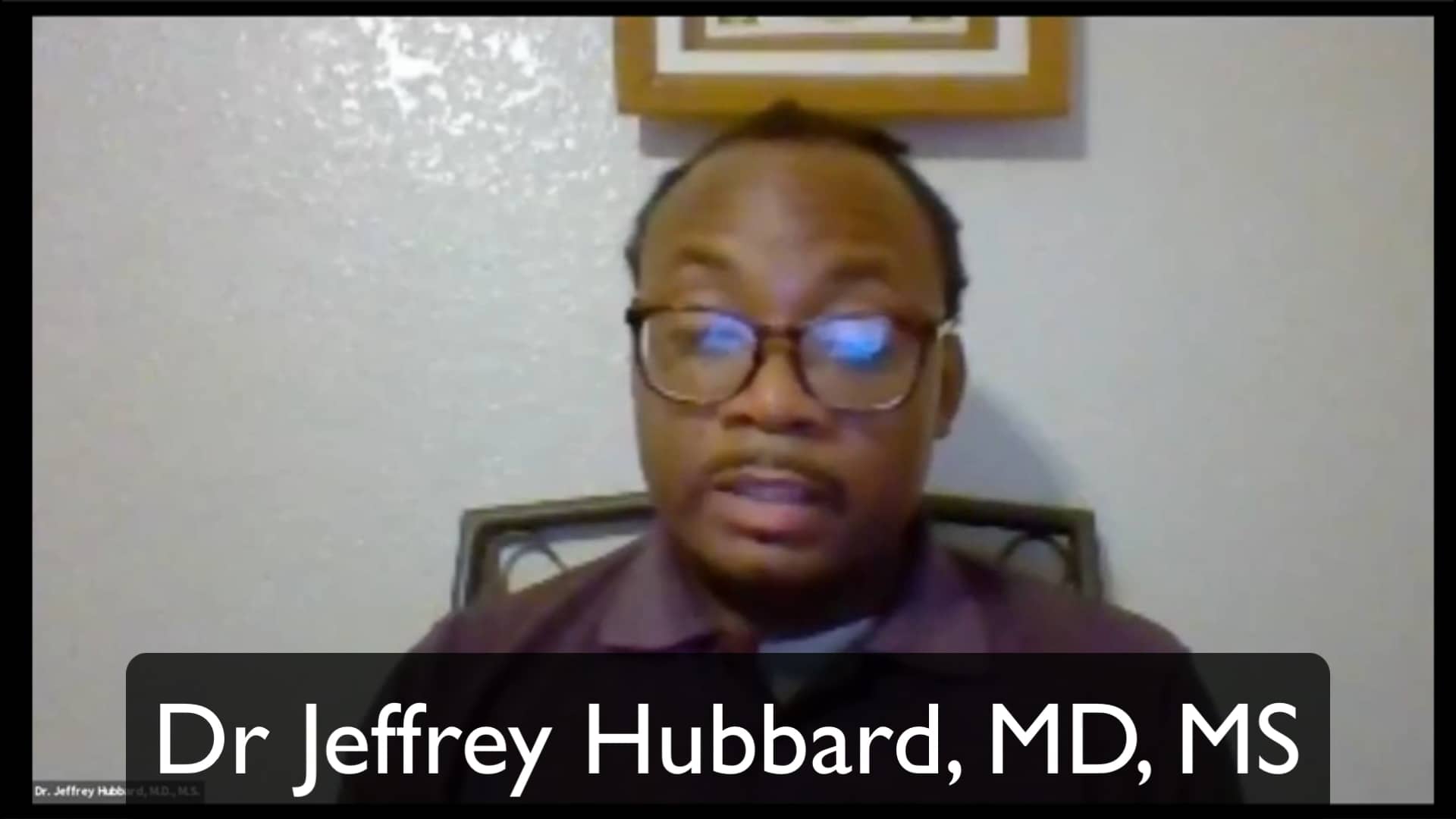 Dr Jeffery Hubbard on Vimeo