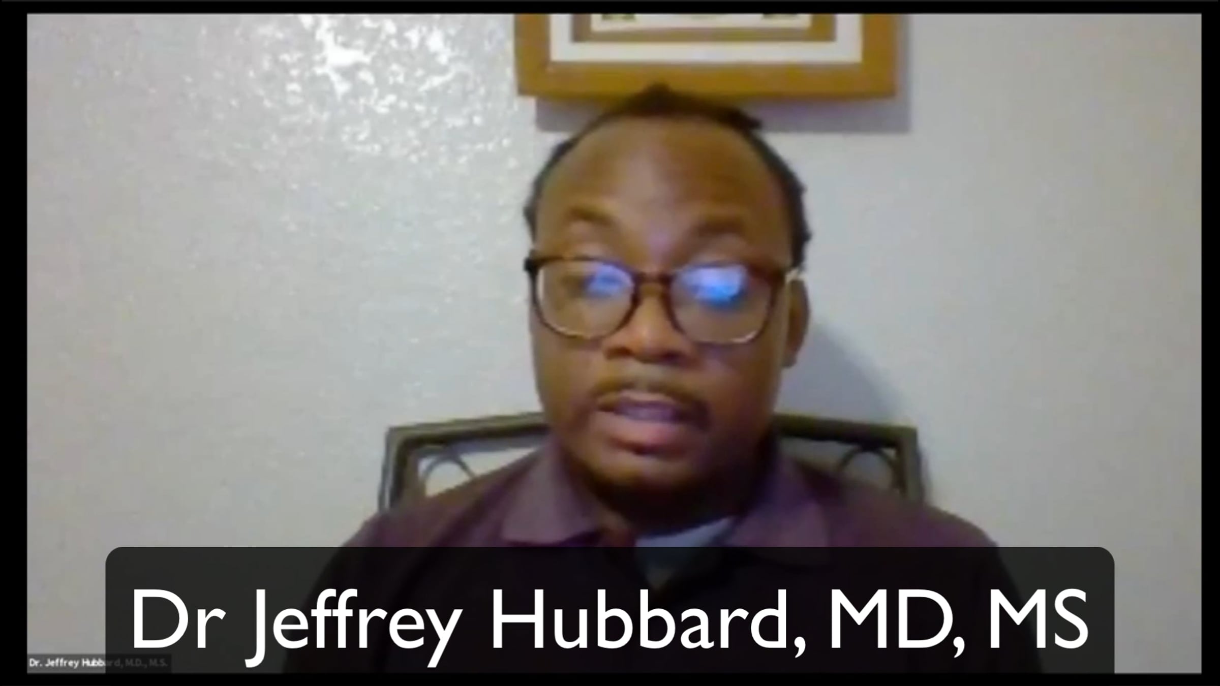 Dr Jeffery Hubbard