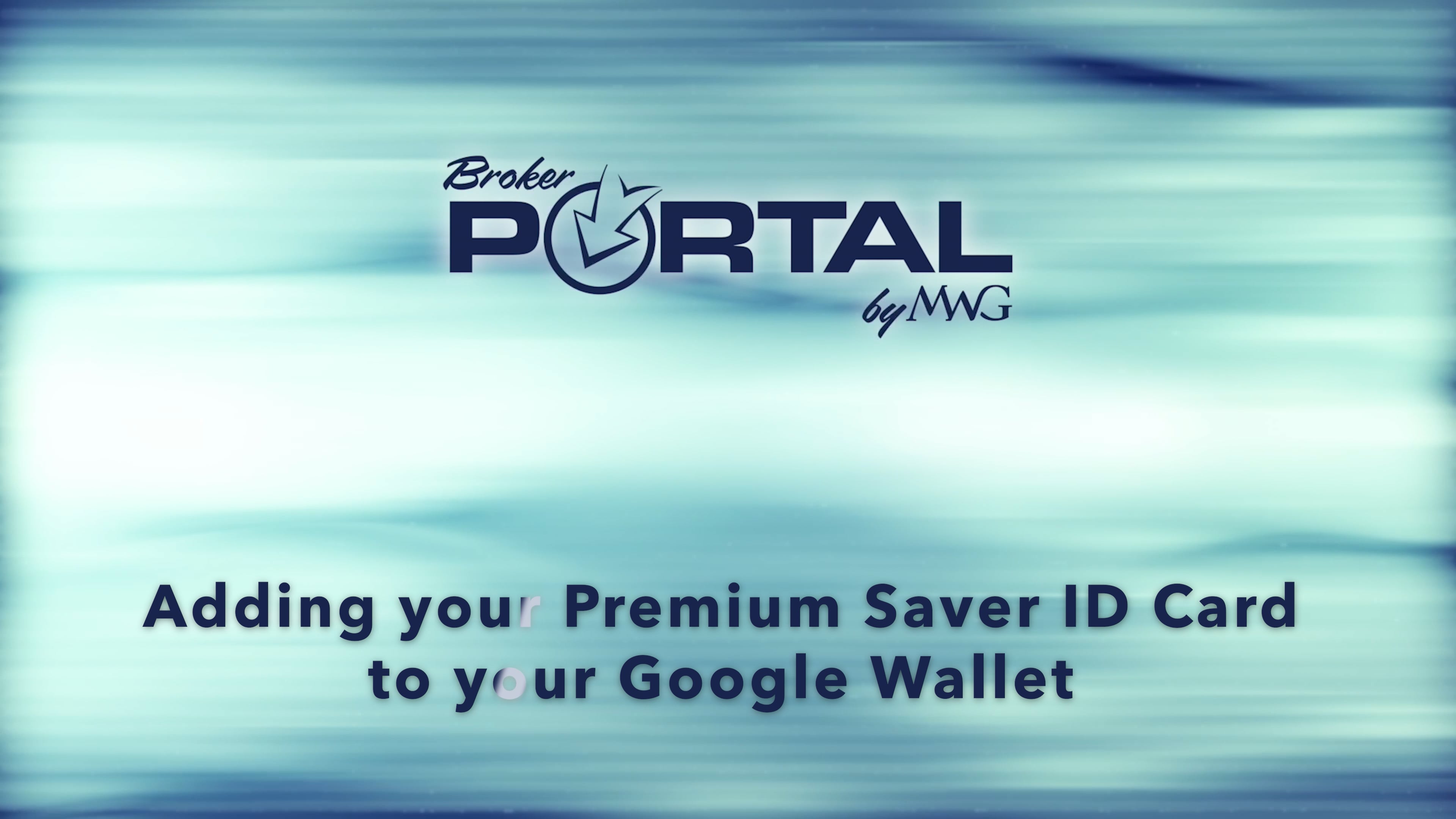 Adding your Premium Saver ID Card to your Google Wallet on Vimeo
