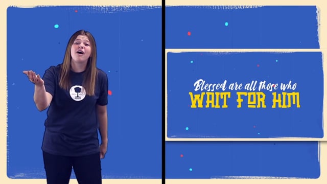 Worship Video: Wait for Him: Hand Motions - Church Visuals