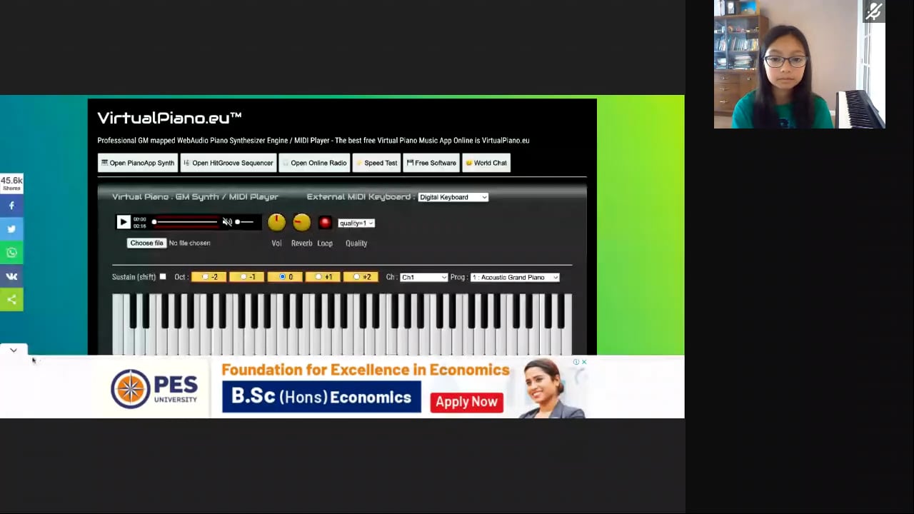 Intermediate Classical Piano - Bmusician Classroom Recording #13769 ...