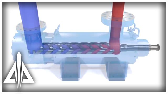 Screw Pump Animation