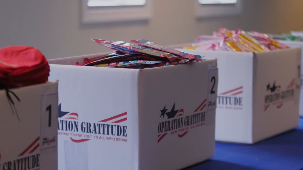 Operation Gratitude Care Package Assembly Day – Lowell, Mass. on Vimeo