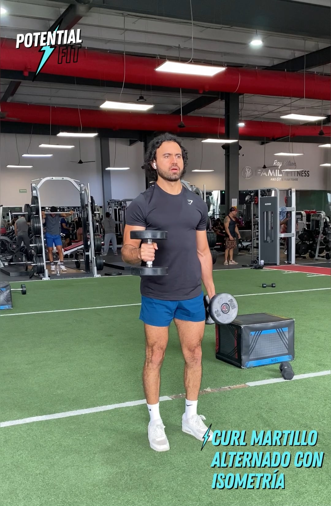 Curl martillo alternado con Isometría on Vimeo