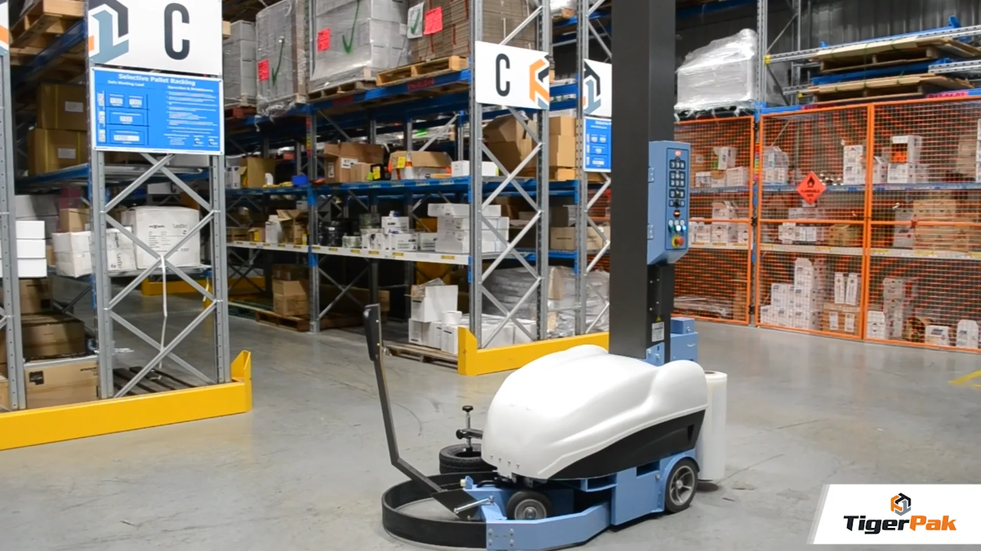 TPX-60 Robot Wrapping Machine on Vimeo