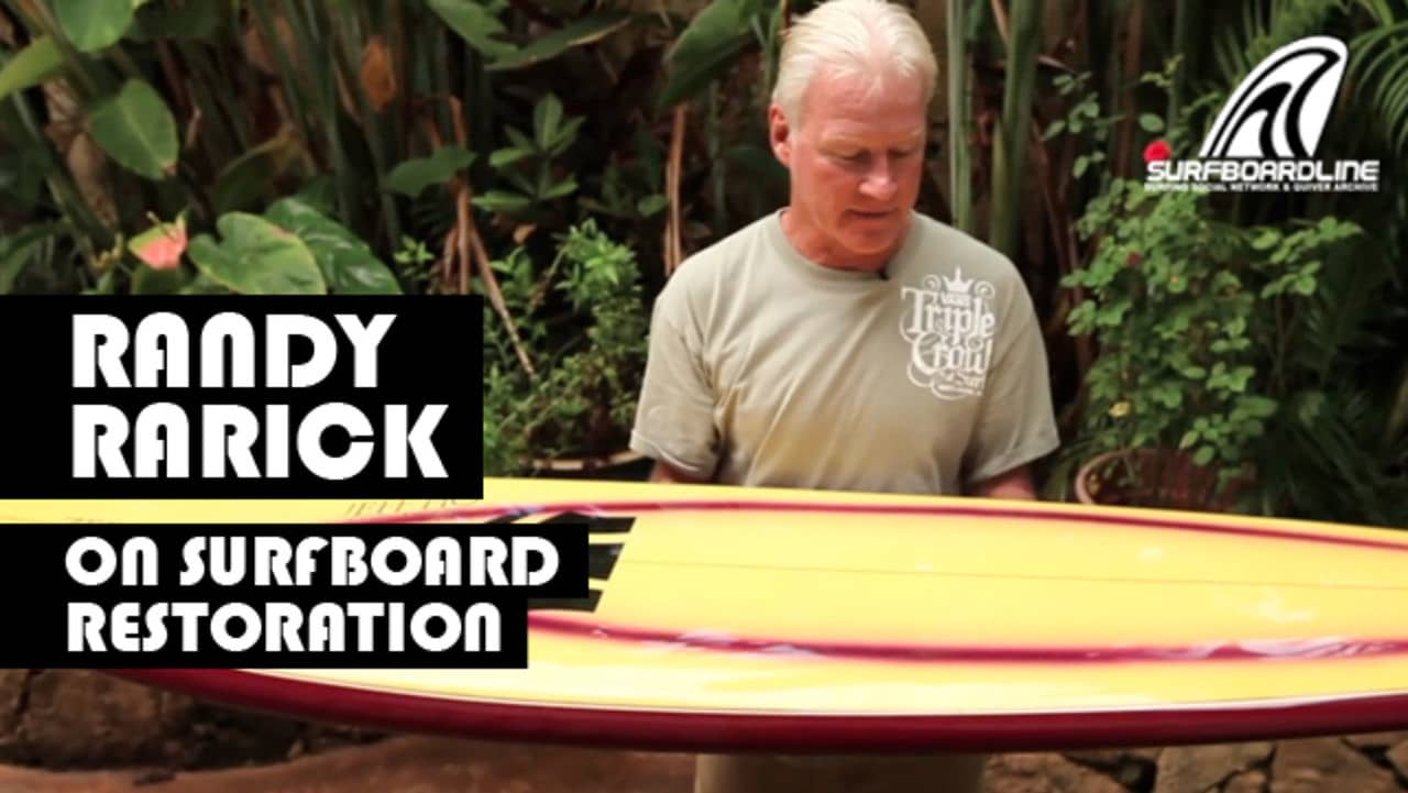 Randy Rarick on Surfboard Restortion on Vimeo