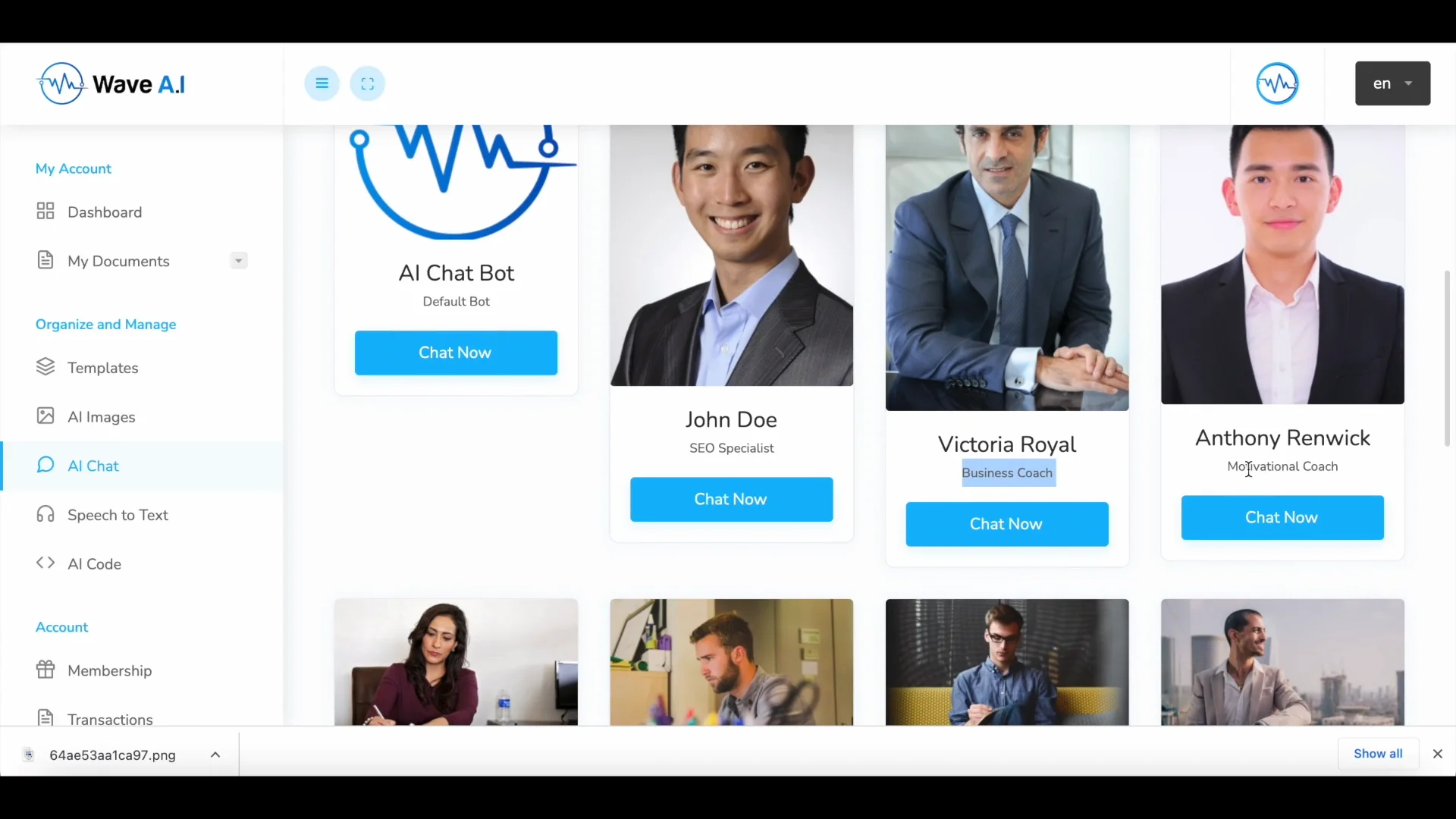 waveAi Demo on Vimeo