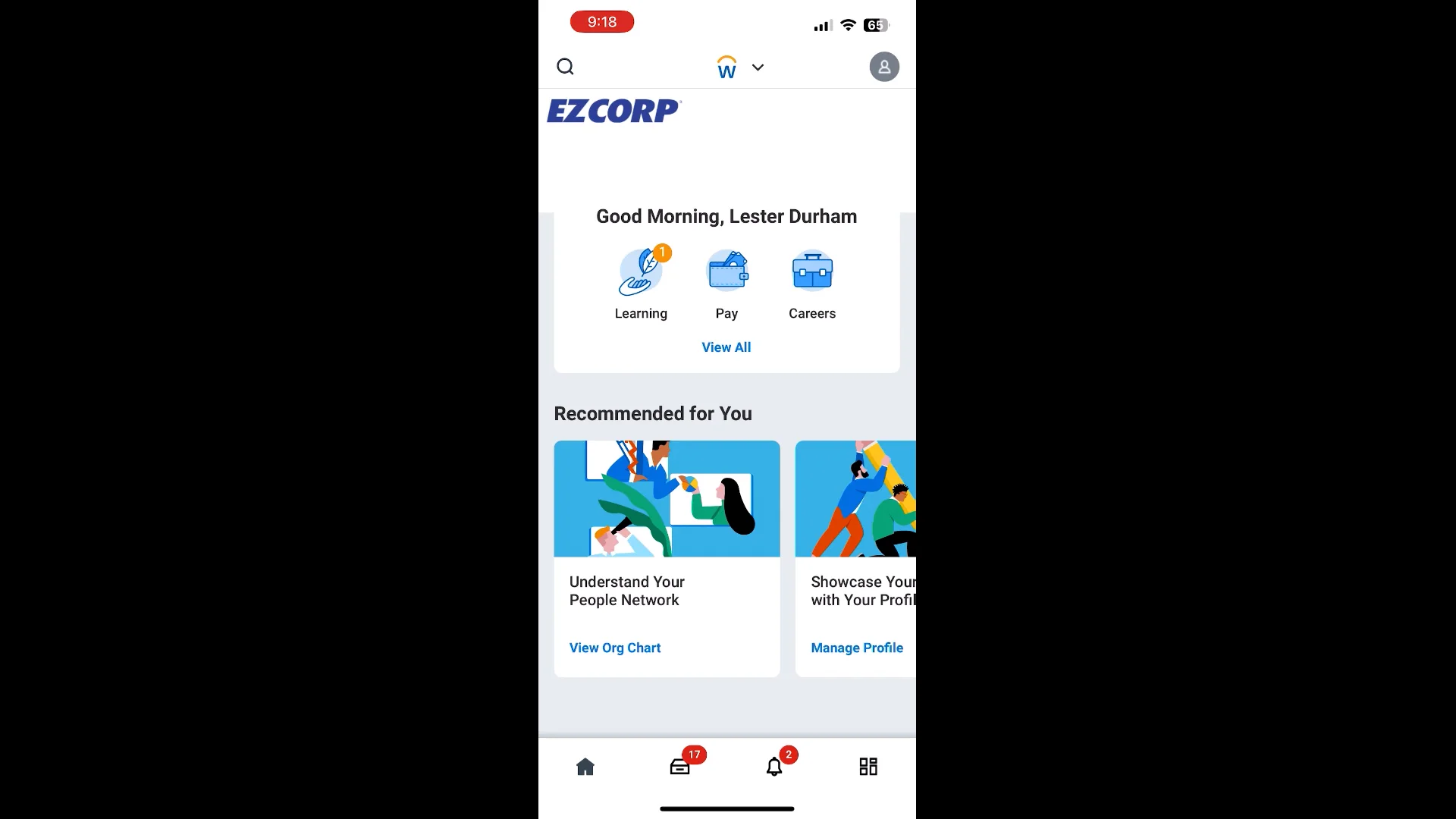 How to log into workday from mobile v1 on Vimeo