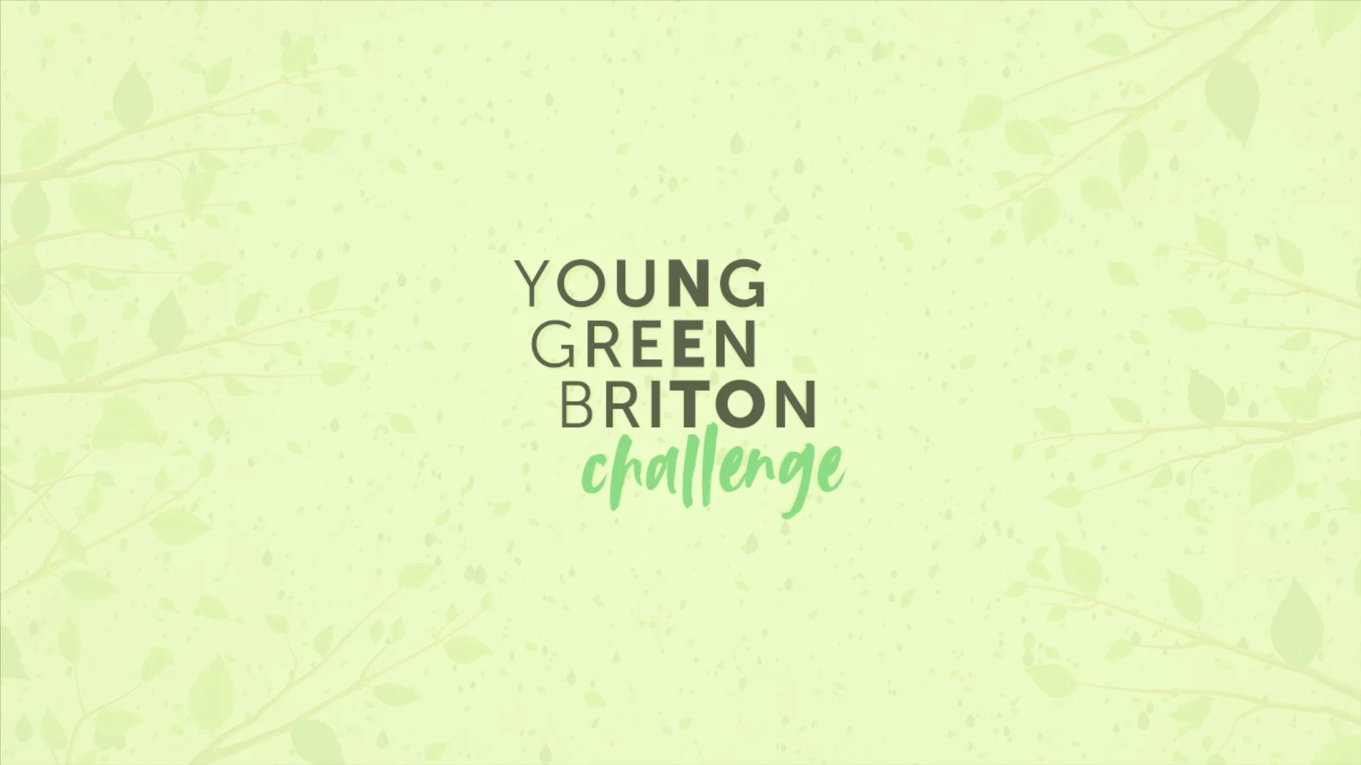 Young Green Briton Challenge on Vimeo