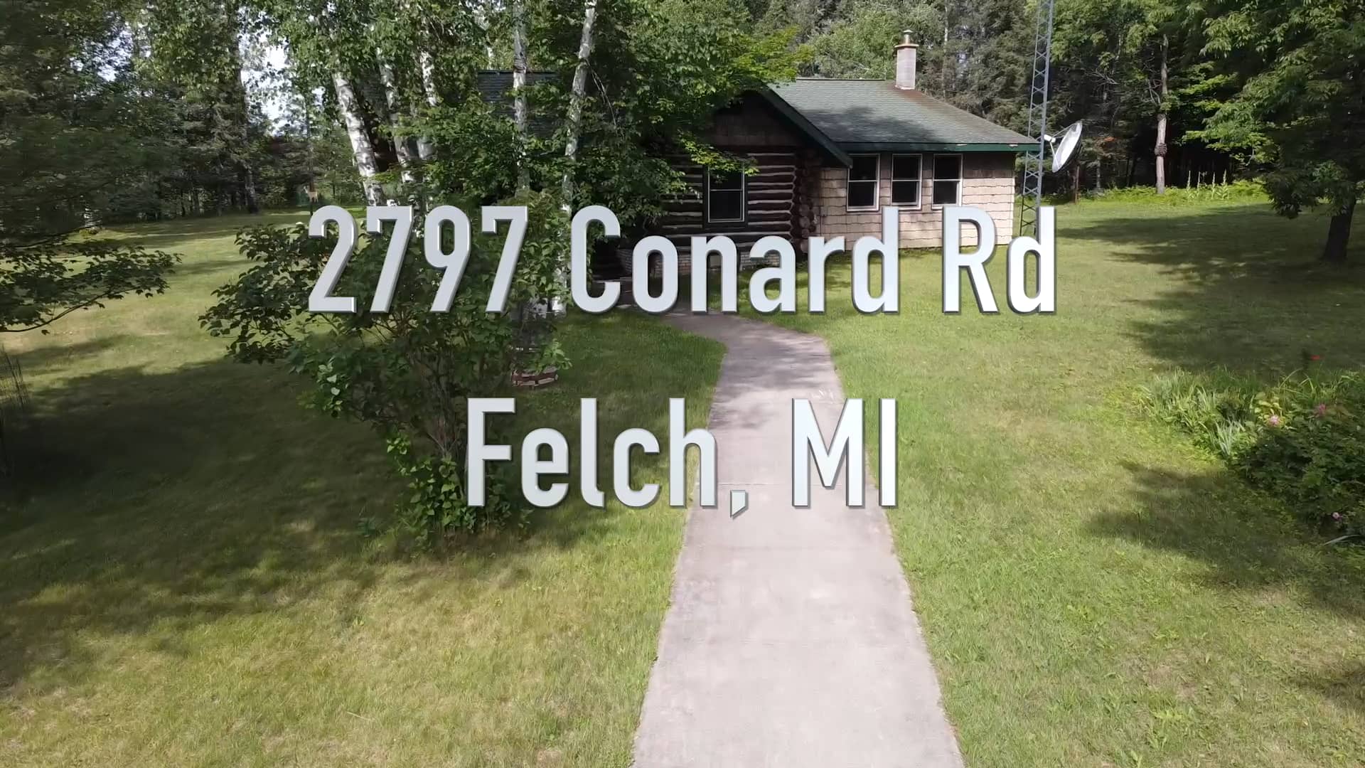 2797 Conard, Felch MI on Vimeo