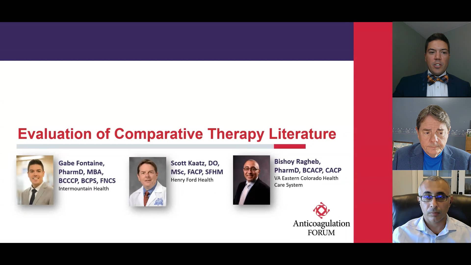 Evaluation of Comparative Therapy Literature | July 2023 on Vimeo