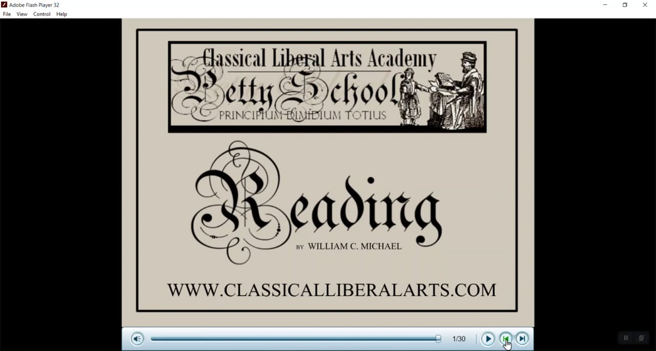 Petty School Reading Lesson 13 on Vimeo