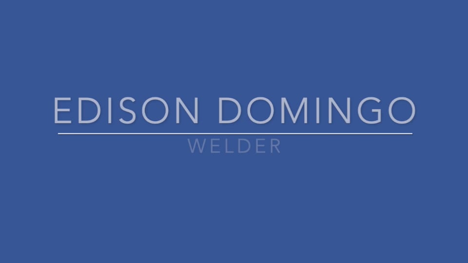 DOMINGO, Edison - Welding video on Vimeo
