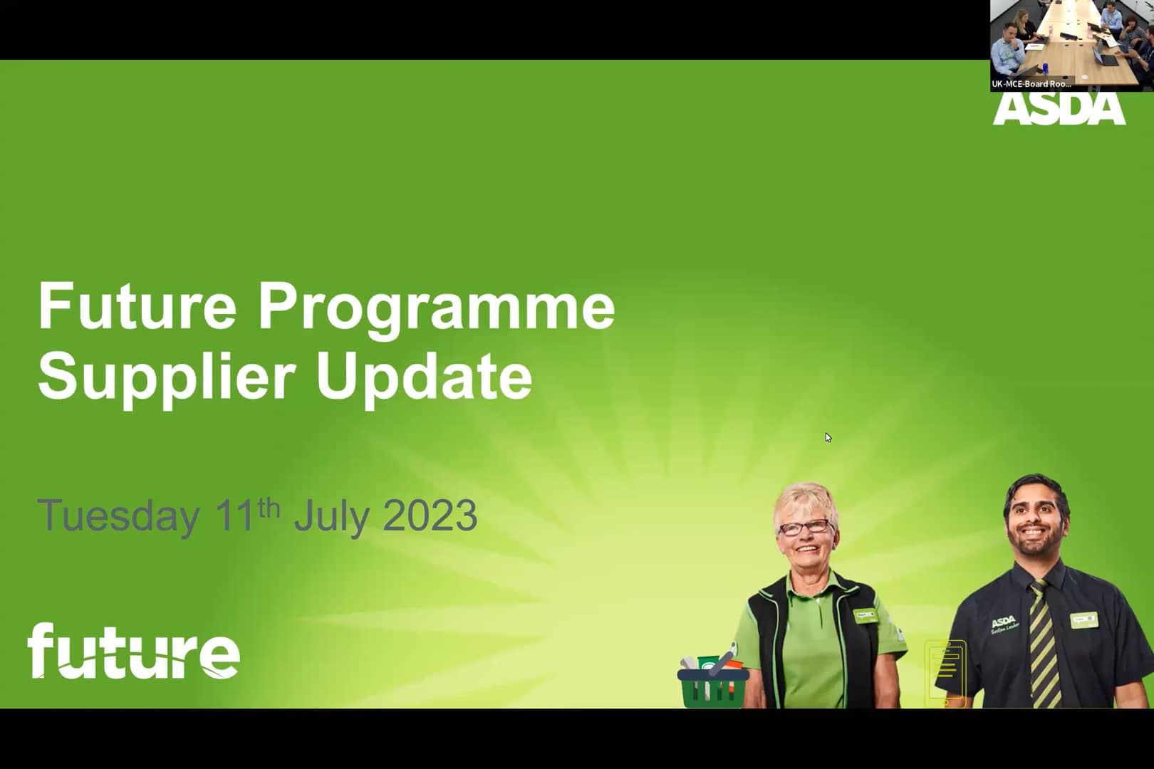 Asda Future Supplier Update 11-07-23 on Vimeo