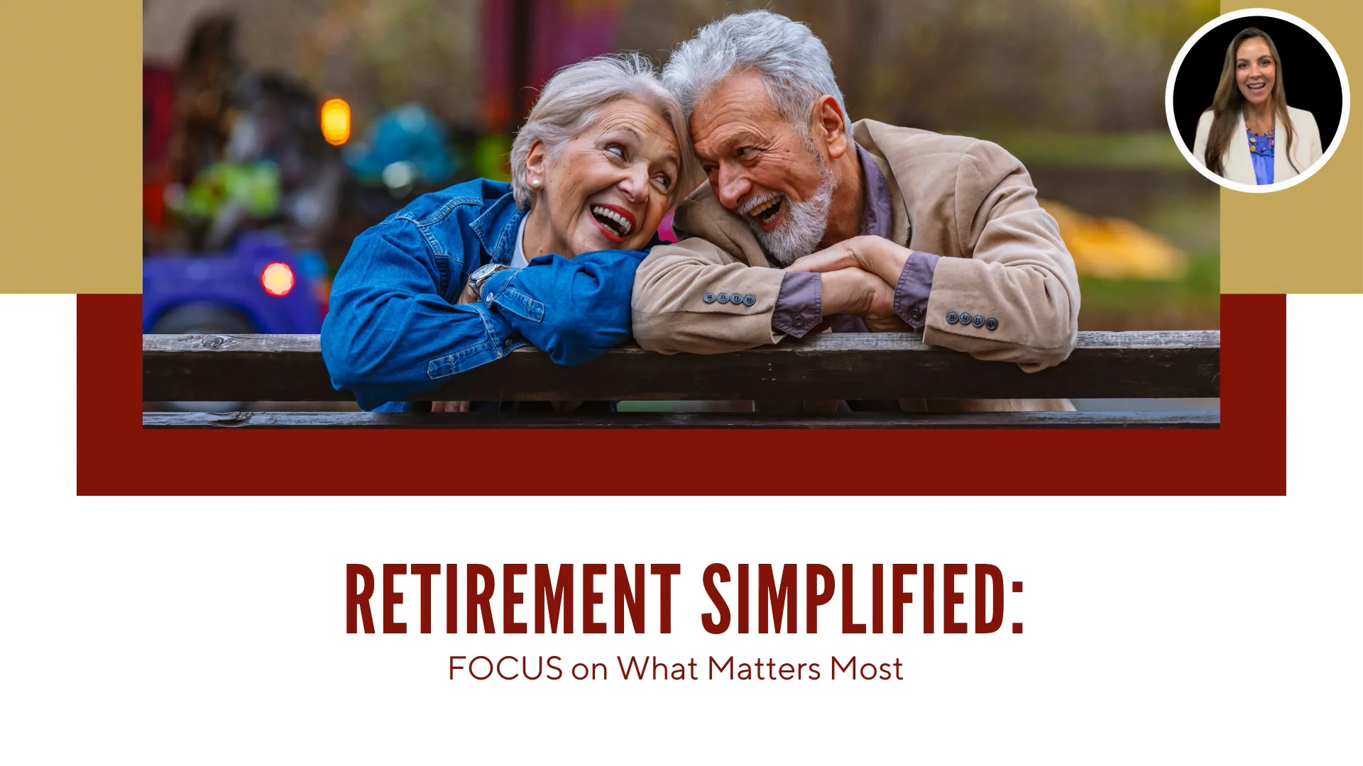 Retirement Simplified: FOCUS on what matters. on Vimeo