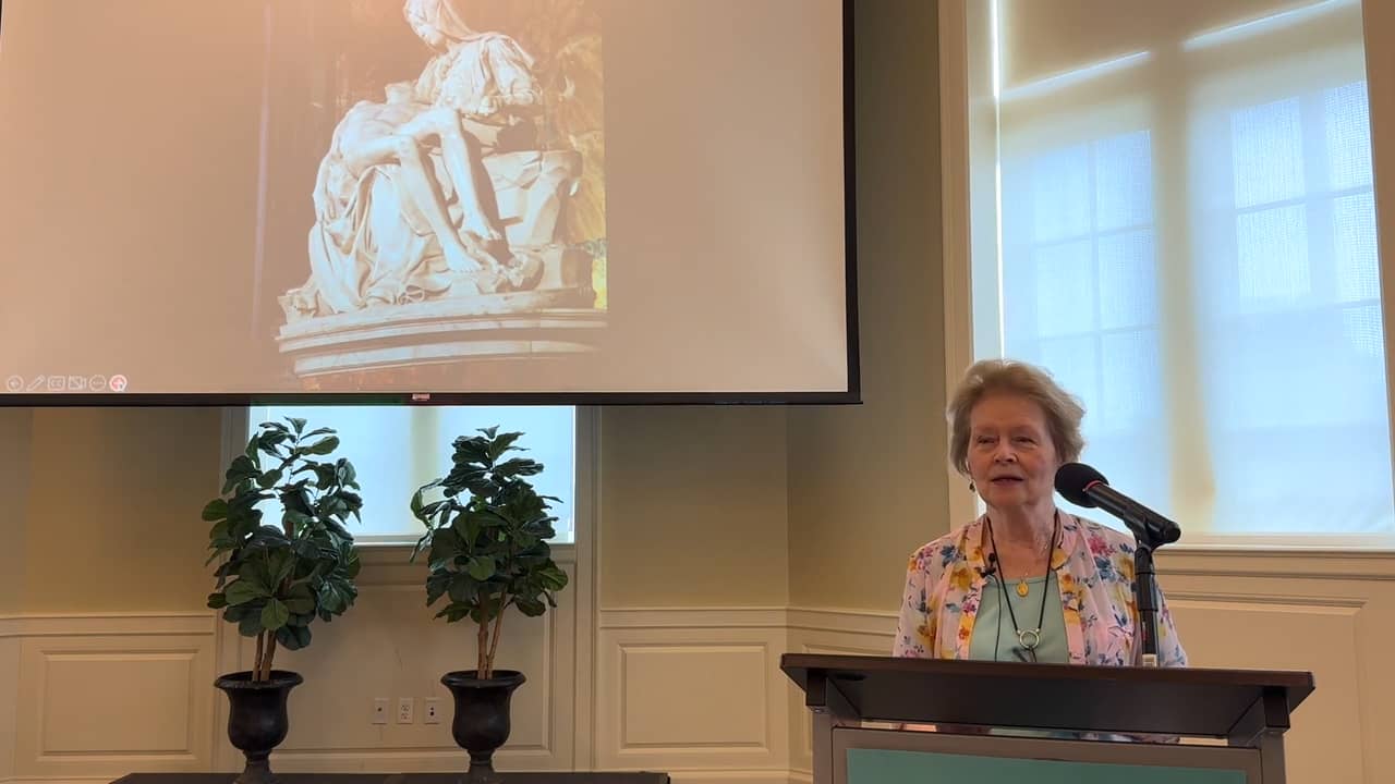 Why Michelangelo Matters with Mary Ellen Bork on Vimeo