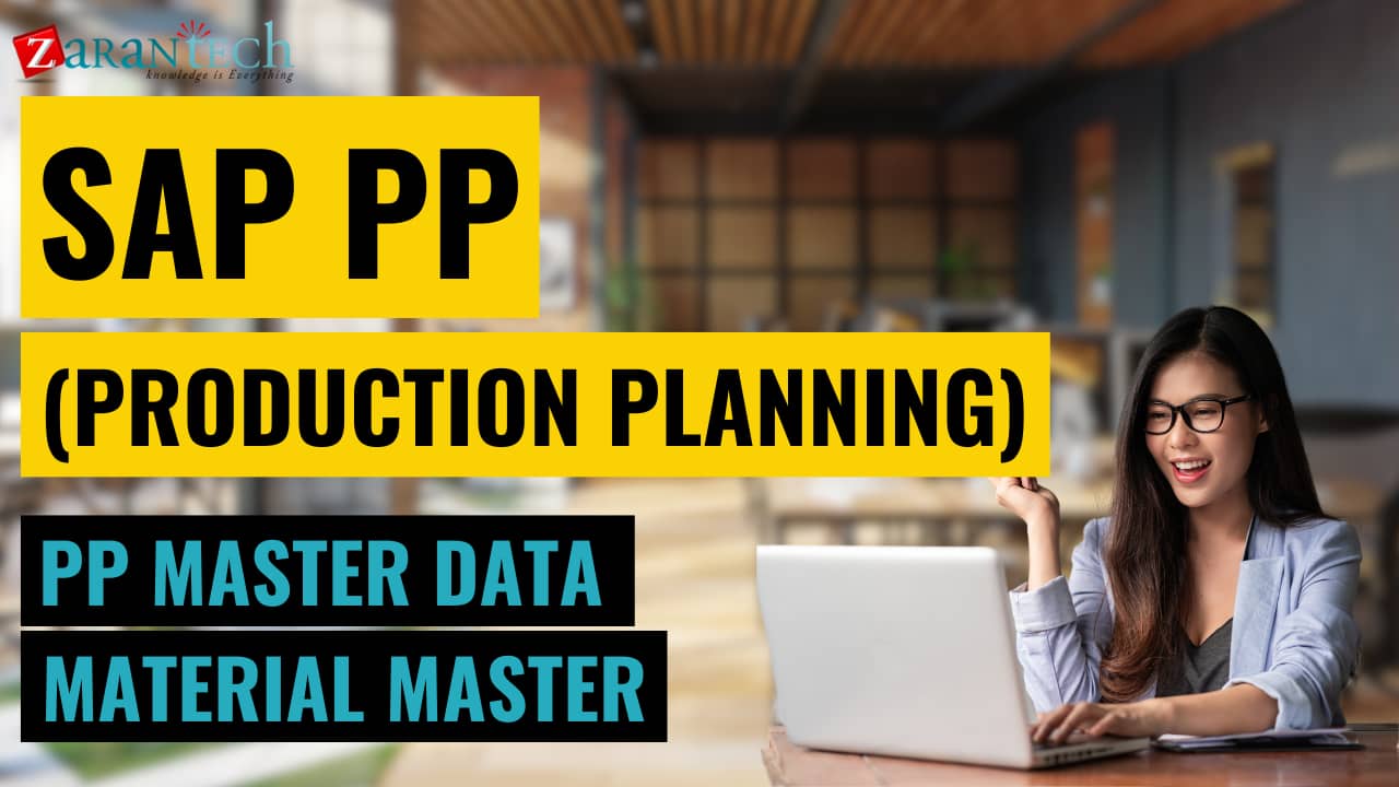 PP master data, Material master - SAP PP (Production Planning) Training ...