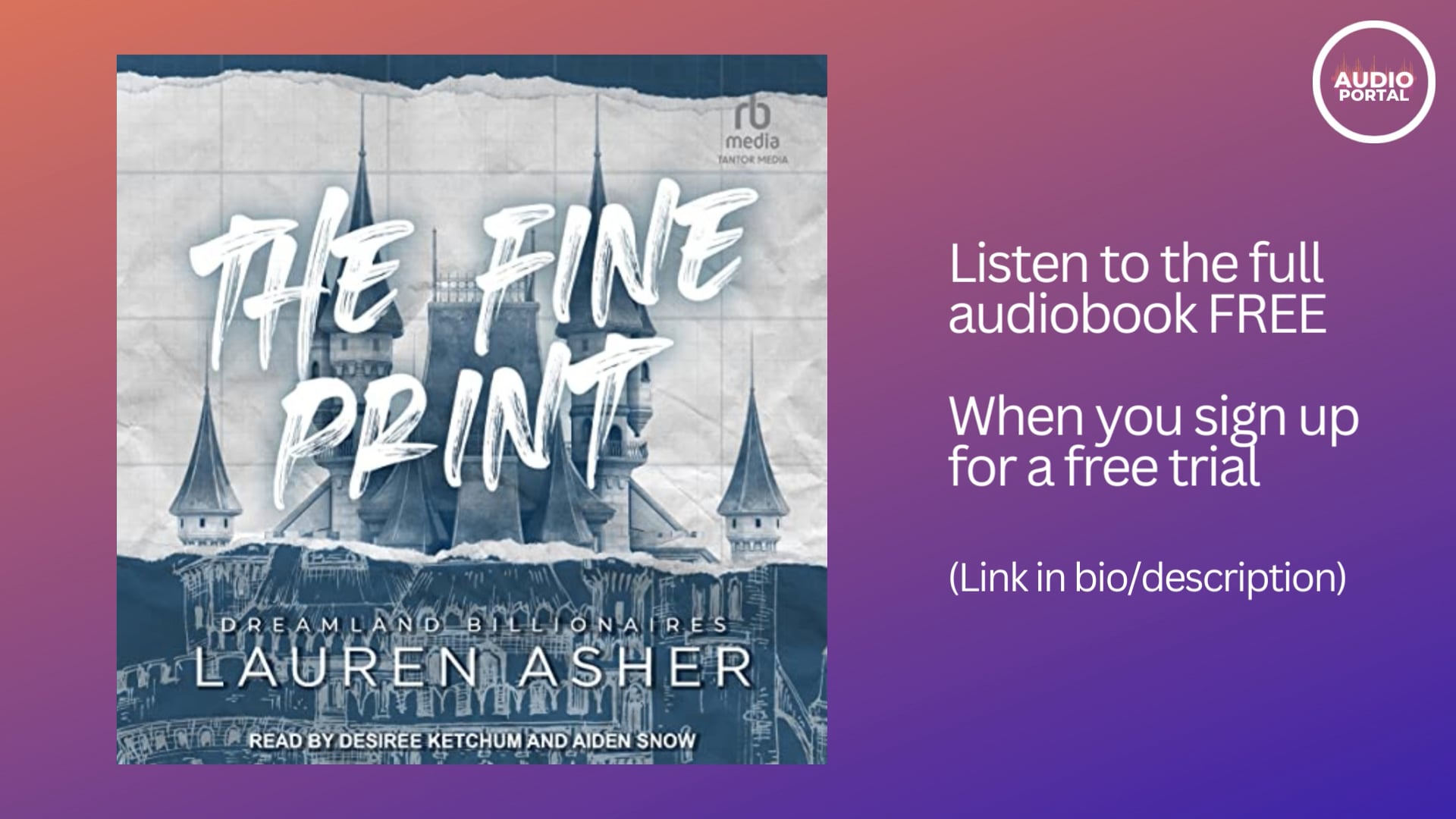The Fine Print Audiobook