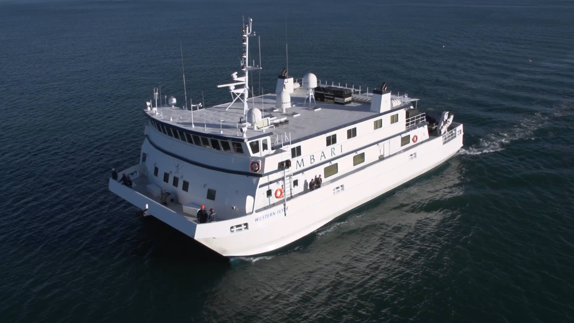 Research Vessel Western Flyer arrives at USF St. Petersburg on Vimeo