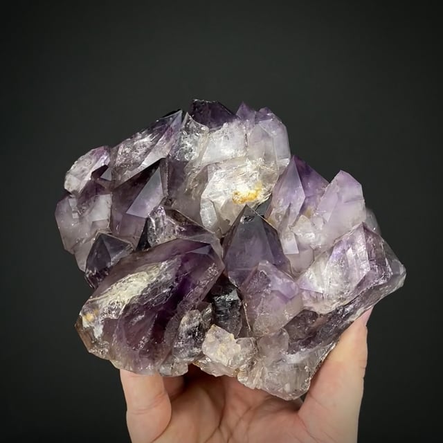 large Amethyst (classic South Carolina) | Ellis-Jones Mine, Due West ...