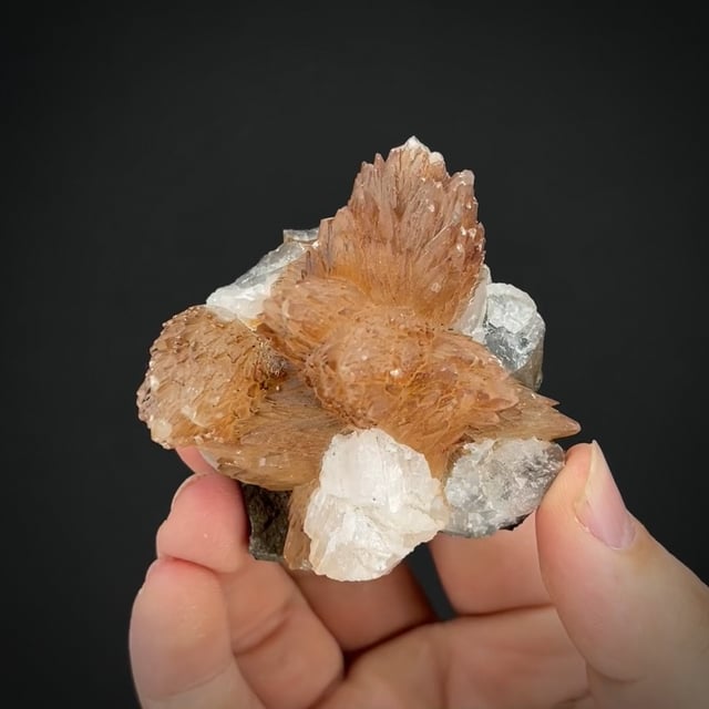 Calcite w/ Geothite (rare Bisbee) | Campbell Mine, Bisbee, Cochise Co ...
