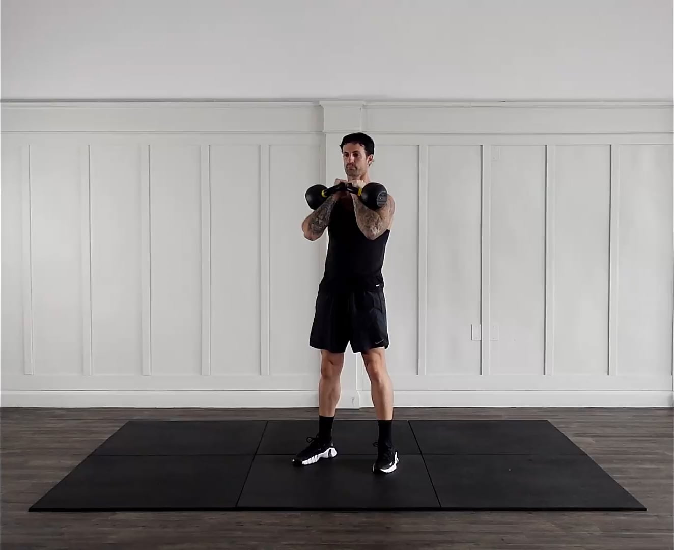 KB Front Rack Squat on Vimeo