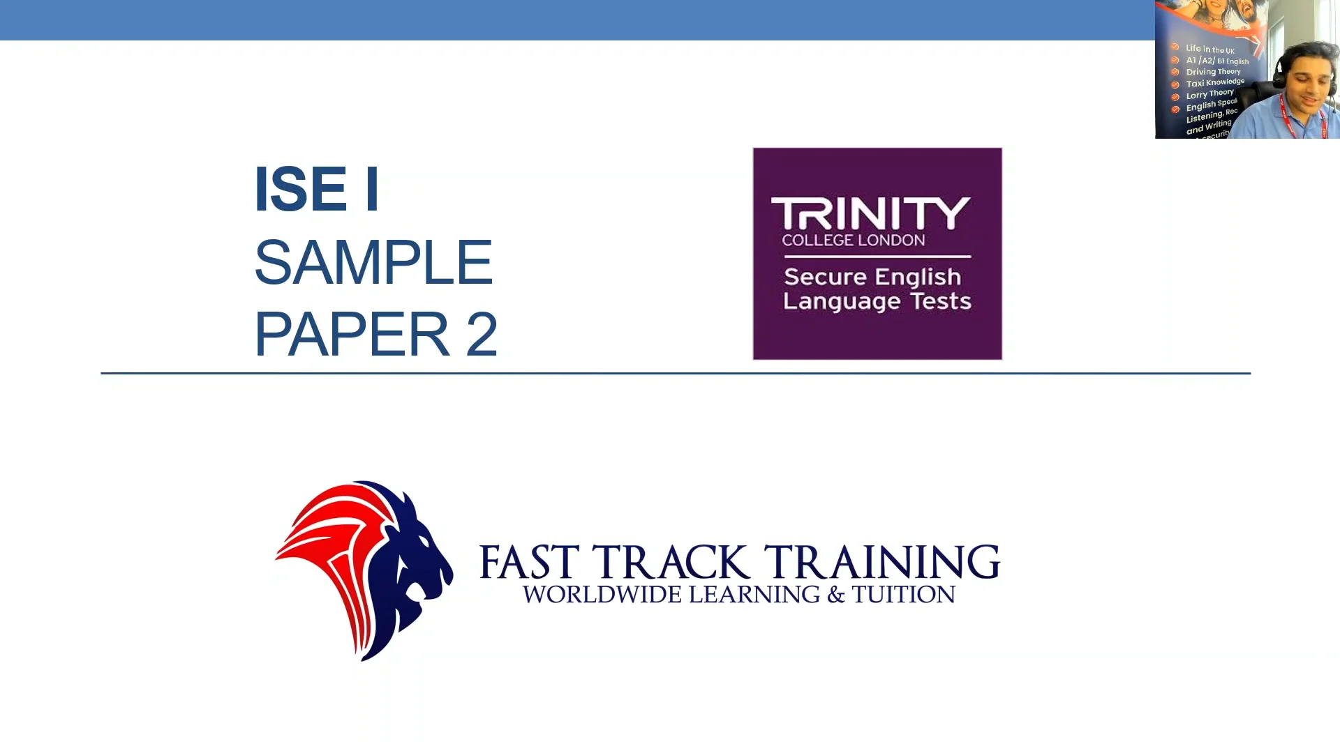 B1 ISE Grade 1 Test 2