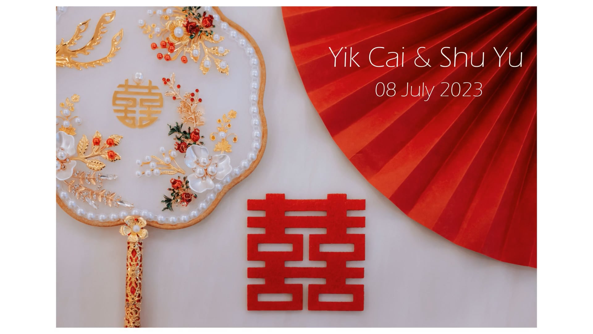 Actual Day Wedding : Yik Cai & Shu yu on Vimeo