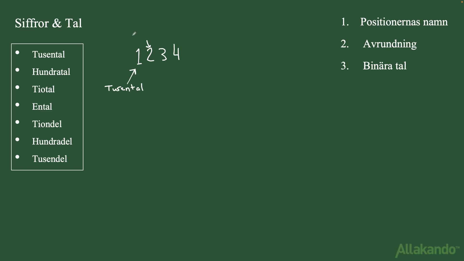 Åk 5 - 6 Siffror och Tal on Vimeo