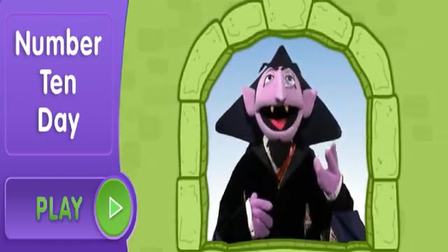 Sesame Street Number 10 Day with Count von count on Vimeo