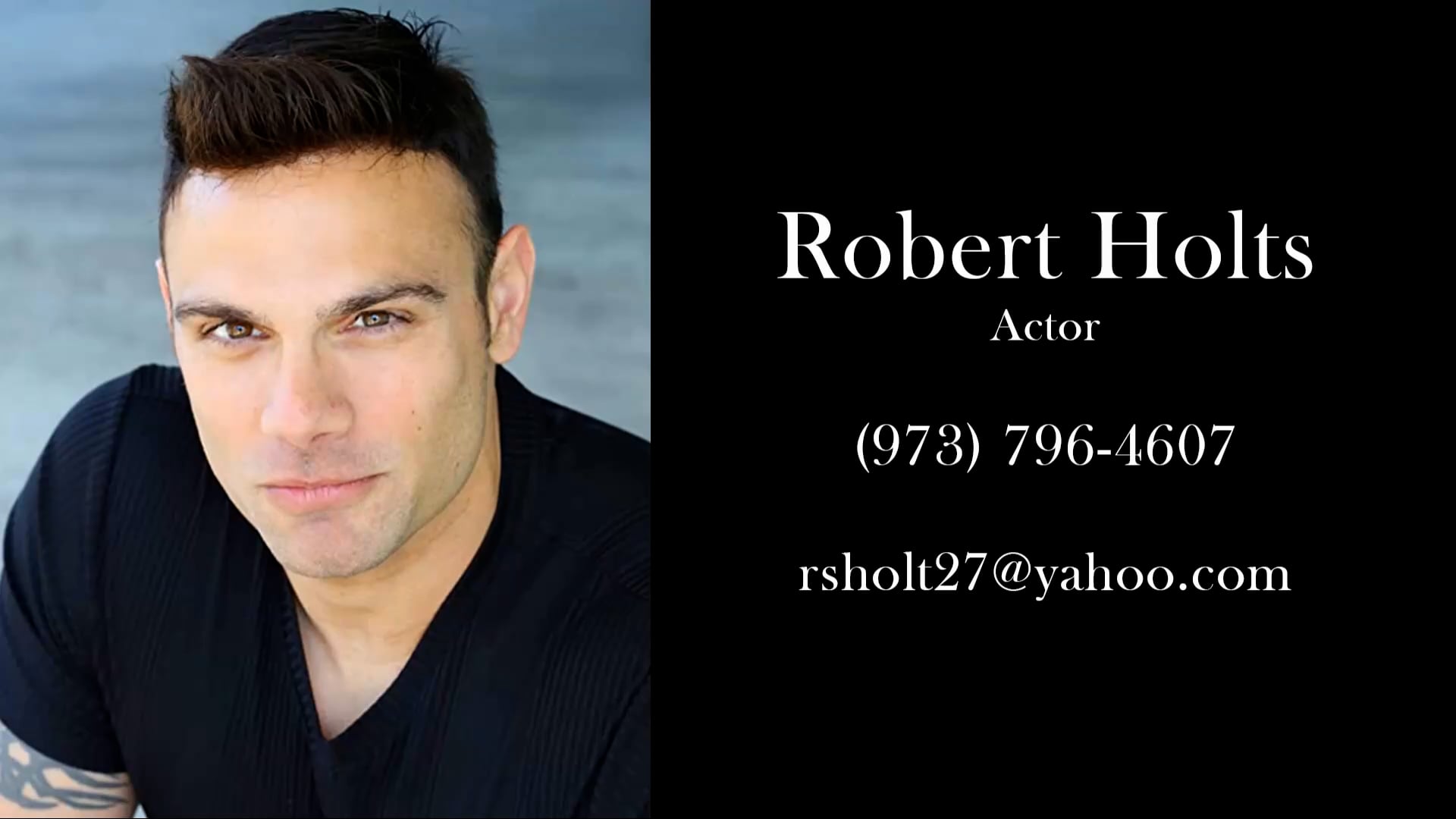 Robert Holt Reel and Highlights on Vimeo