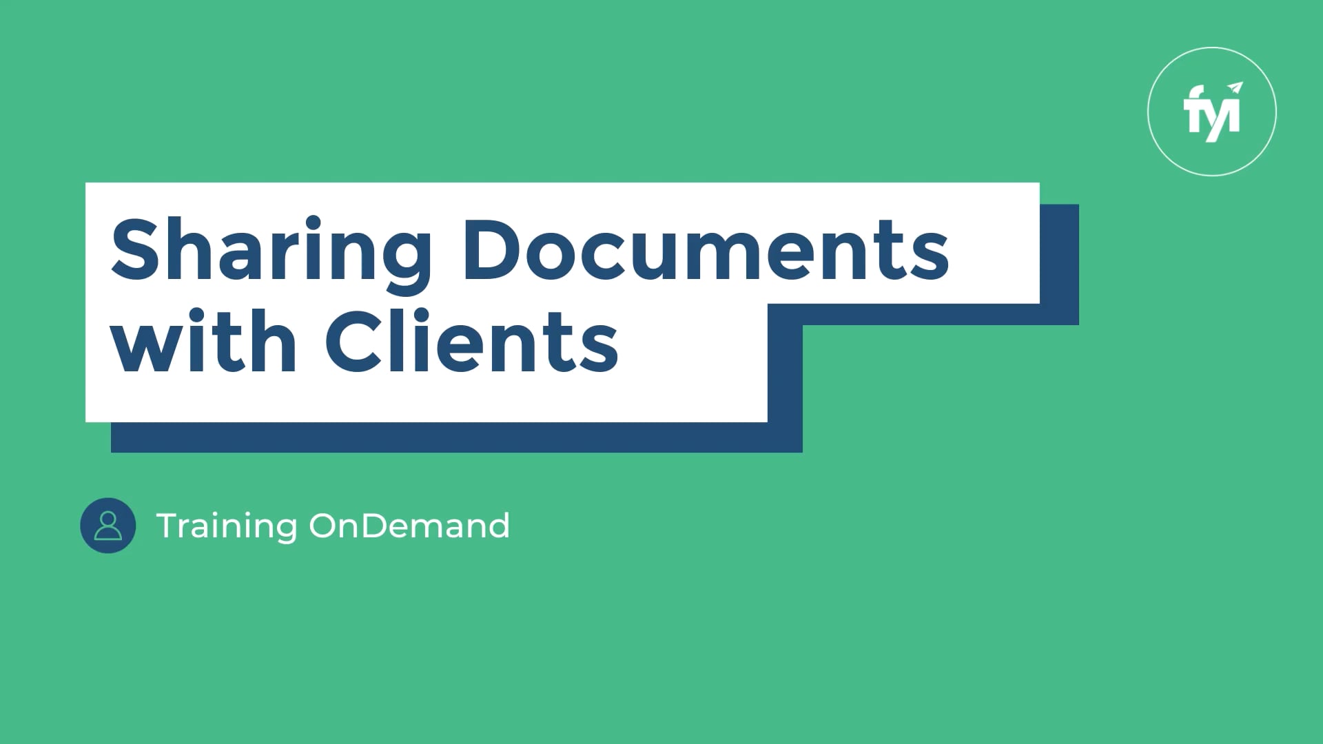 Sharing Documents with Clients on Vimeo