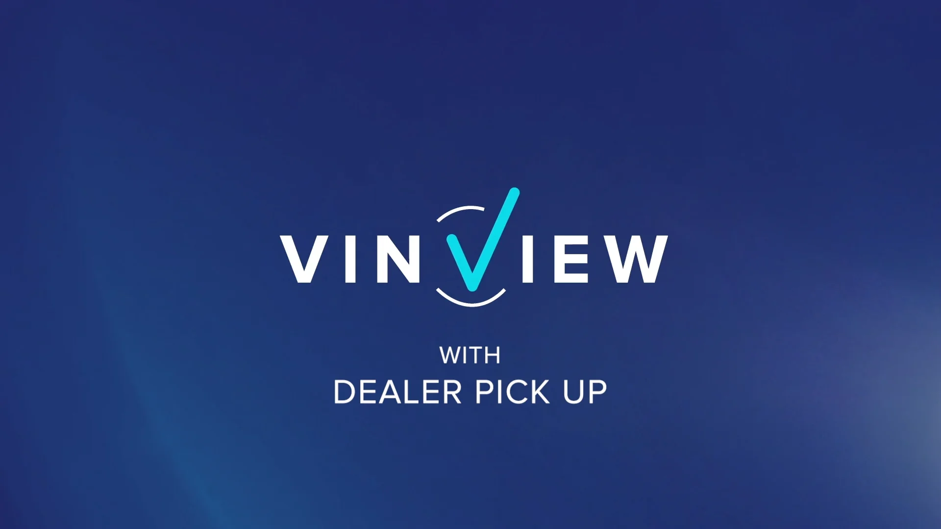 VINView with Dealer Pick Up on Vimeo