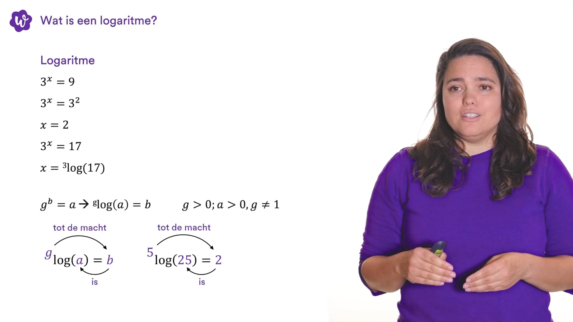 Wat is een logaritme? oefenen | StudyGo