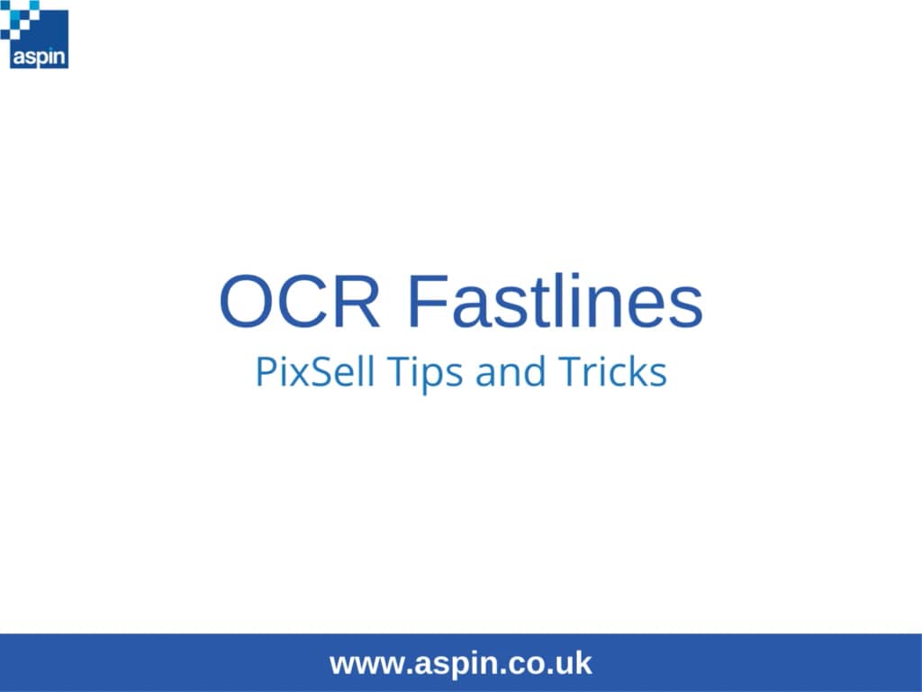 OCR: Import product codes into PixSell (PixSell Tips and Tricks) on Vimeo