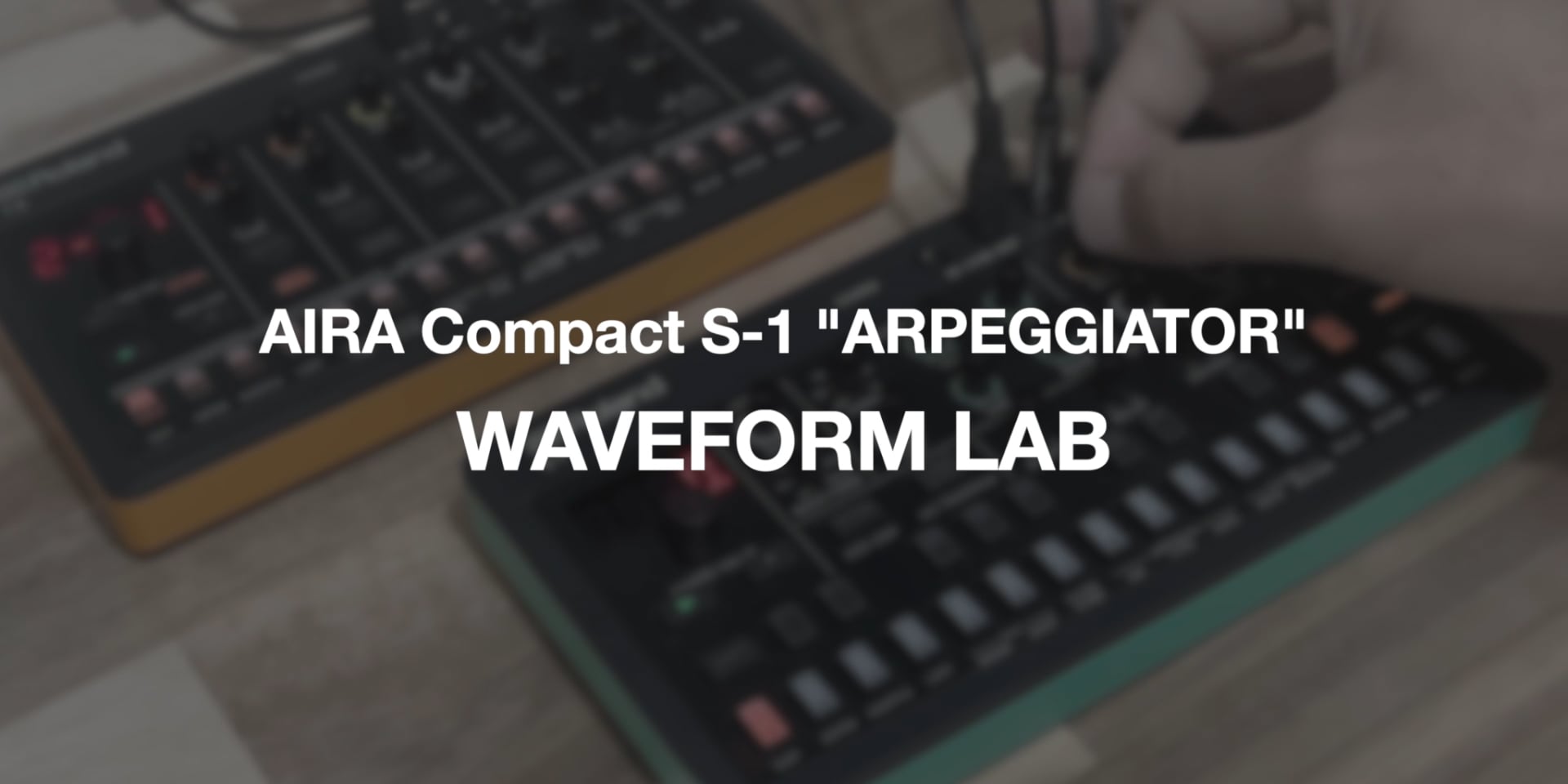 Roland AIRA Compact S-1 Arp on Vimeo