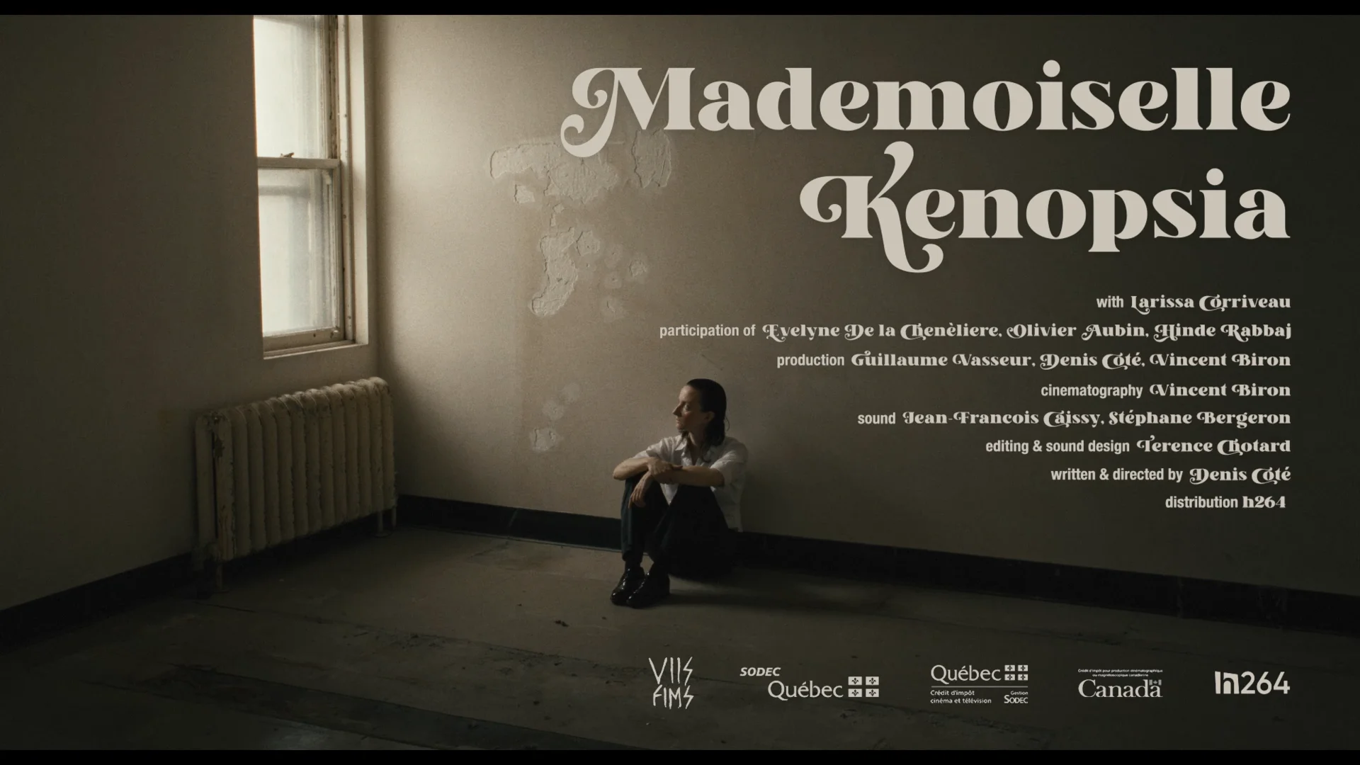 MADEMOISELLE KENOPSIA - a film by Denis Côté | Official trailer (STA)