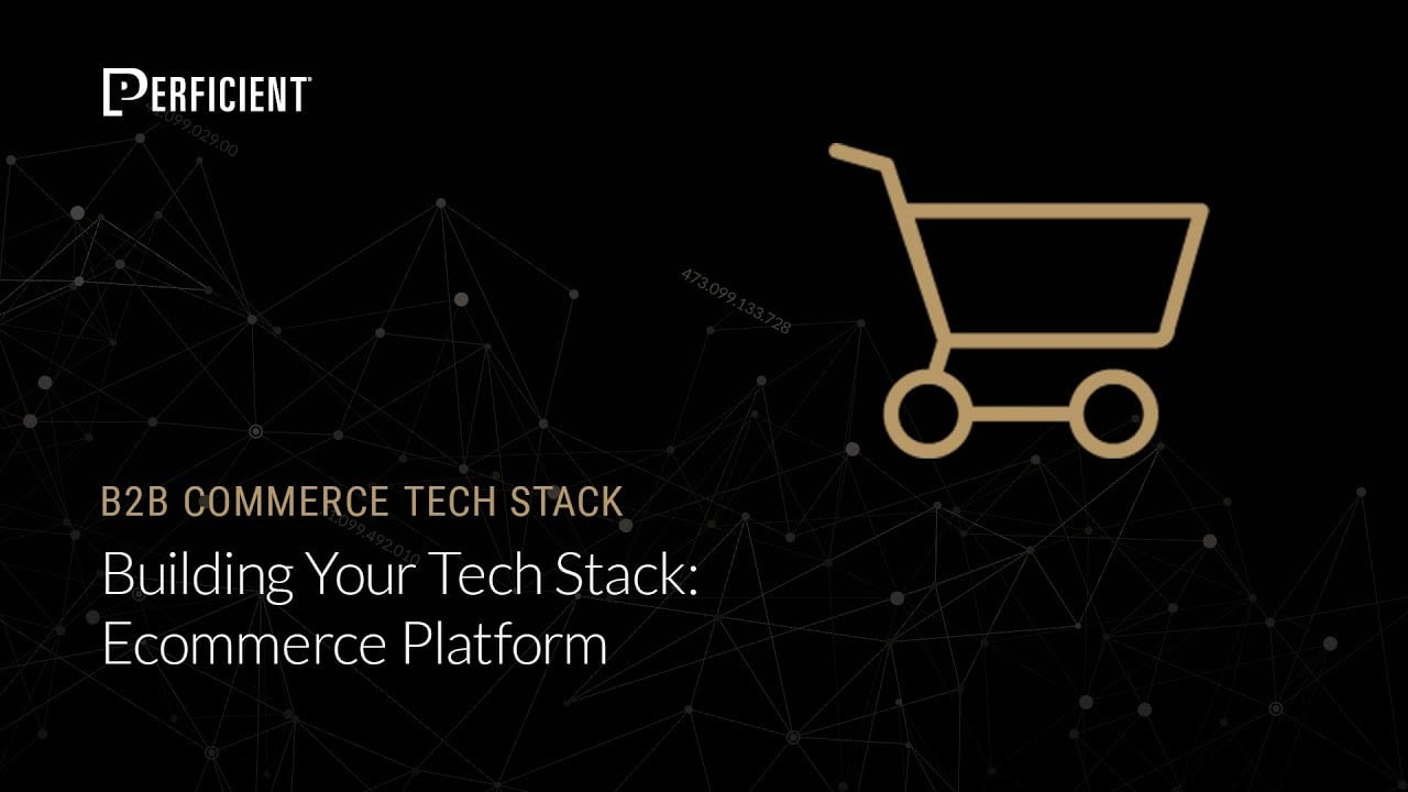 Building Your B2B Commerce Tech Stack Ecommerce Platform on Vimeo