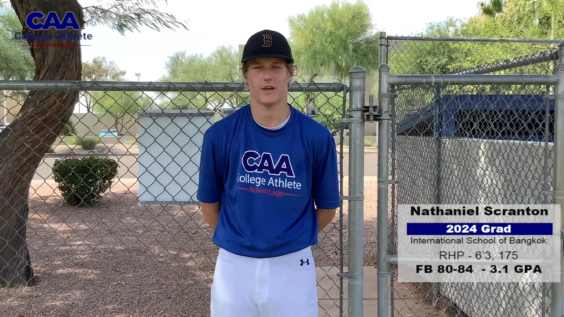Nathaniel Scranton - 2024 grad - RHP on Vimeo