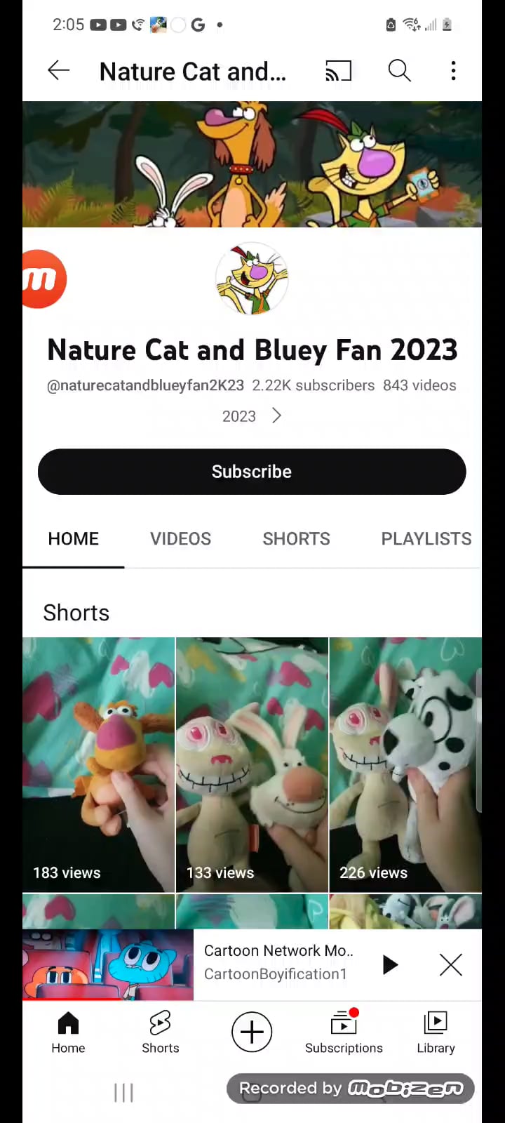 Shout out to Nature, cat and bluey fan 2023 on Vimeo