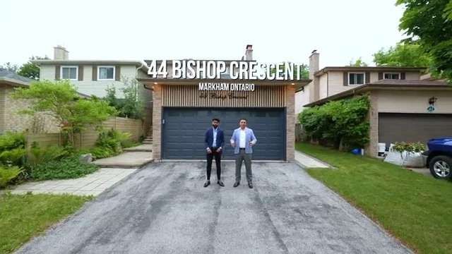 FOR SALE - 44 Bishop Cres., Markham