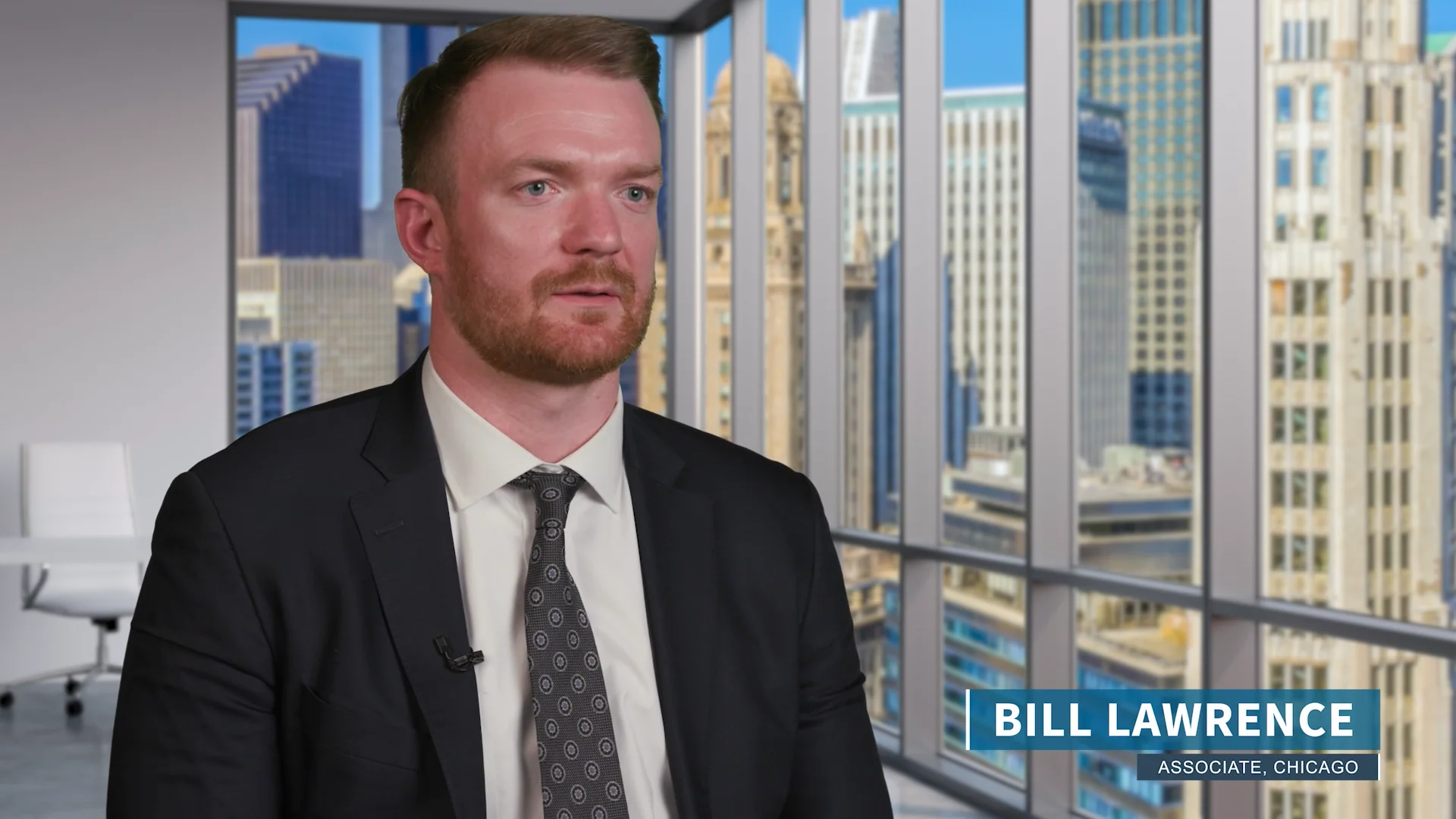 Sidley’s Bill Lawrence on His Pro Bono Fellowship on Vimeo