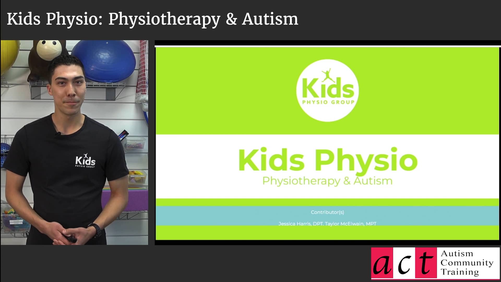 Kids Physio Group - Physiotherapy & Autism on Vimeo