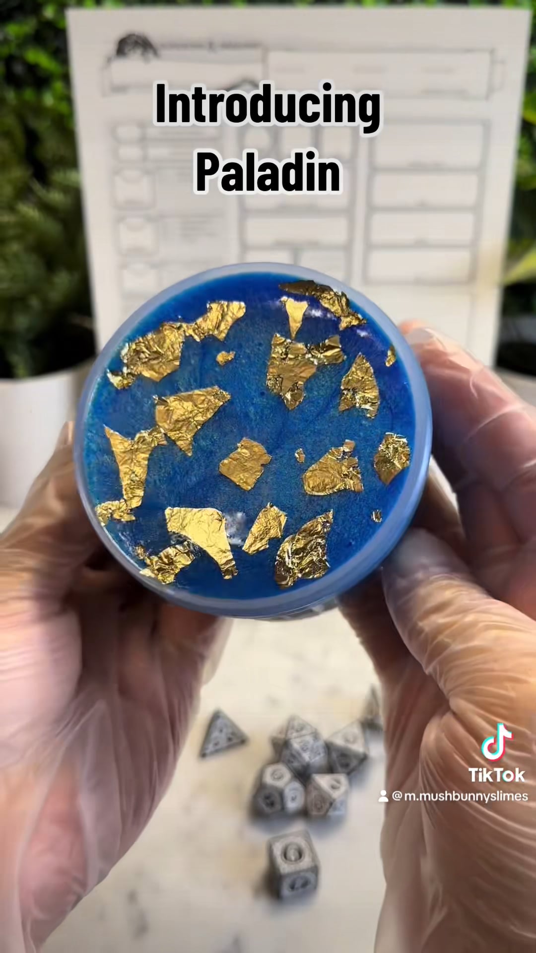 Paladin | Clear Slime | Mythical Mushbunny Slimes on Vimeo