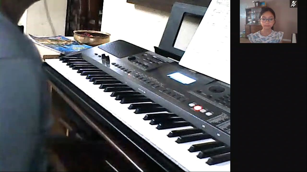 Intermediate Classical Piano - Bmusician Classroom Recording #13789 - Tuesday, July 18, 2023 on ...