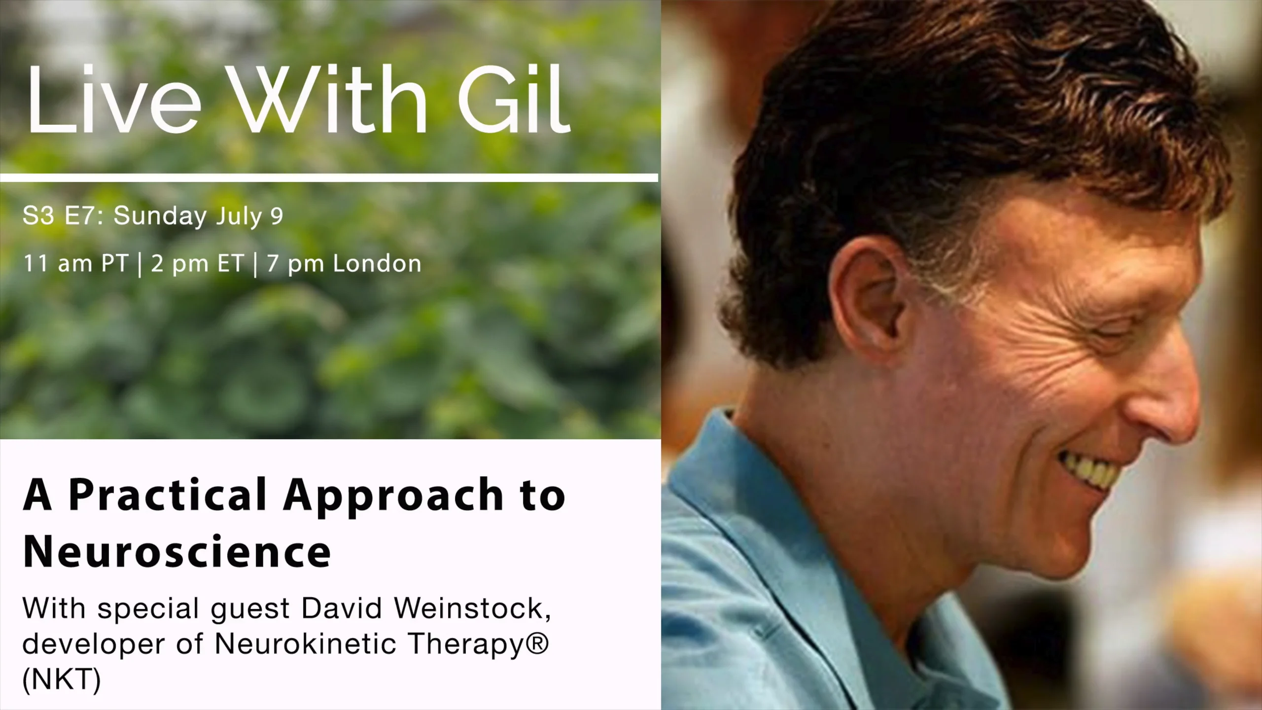 Live with Gil: David Weinstock (2023) - gilhedley.com on Vimeo