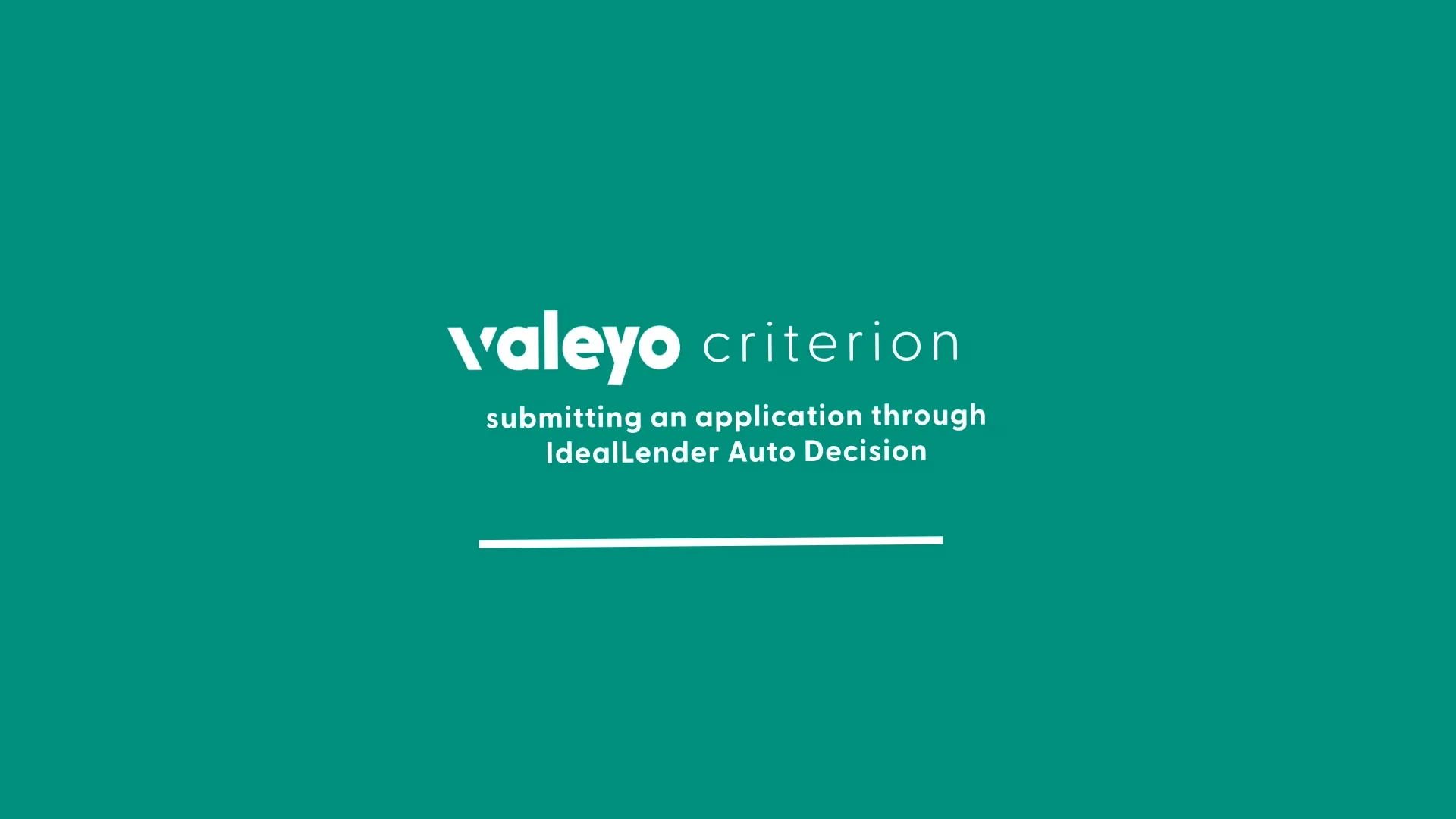 Submitting an application through IdealLender on Vimeo