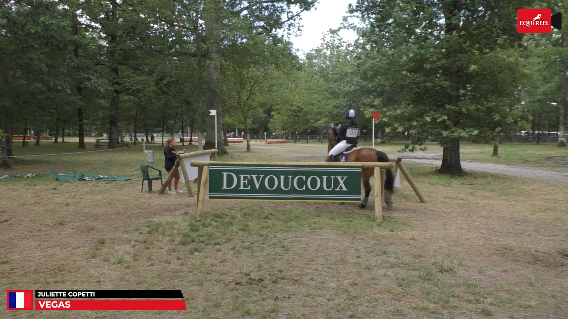 EQUIREEL 3Poney 1 D Junior JULIETTE COPETTI & VEGAS at OPEN DE FRANCE ...